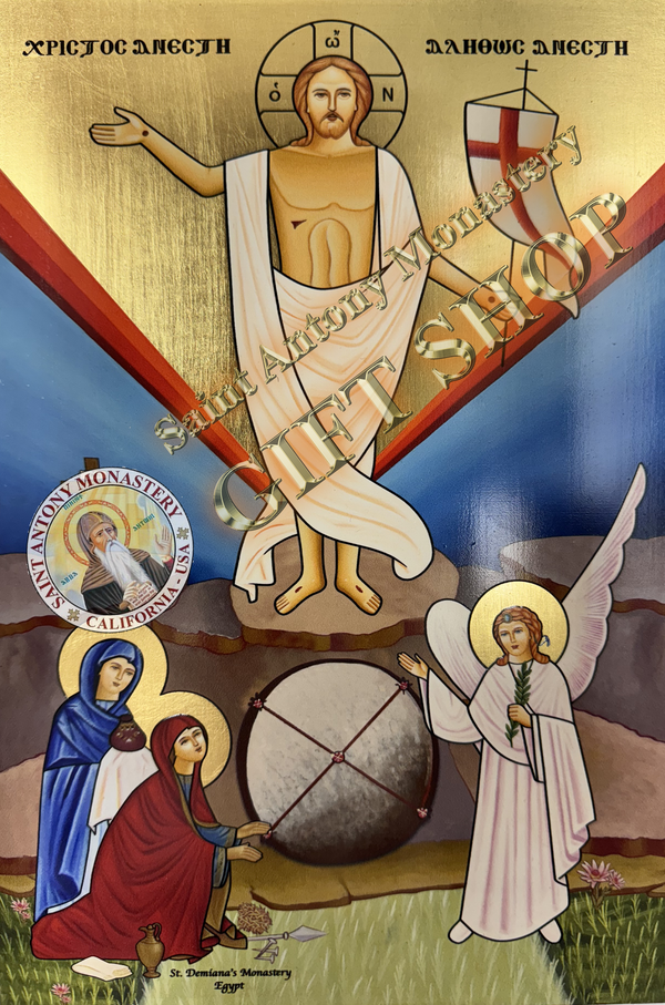 Coptic Icon of The Resurrection – Saint Antony Gift shop